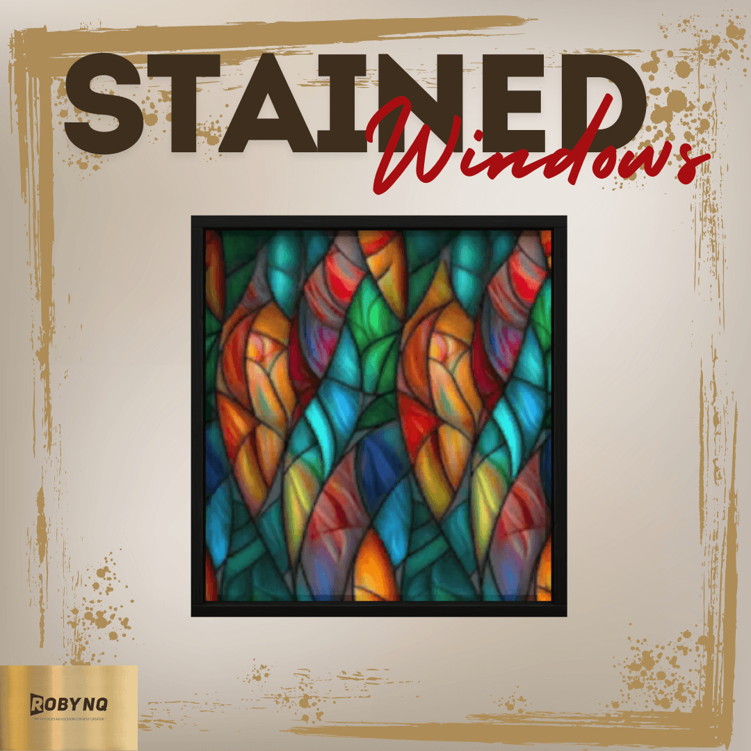 Robynq stained glass window set 1 - Basegame compatible - Gallery - The ...