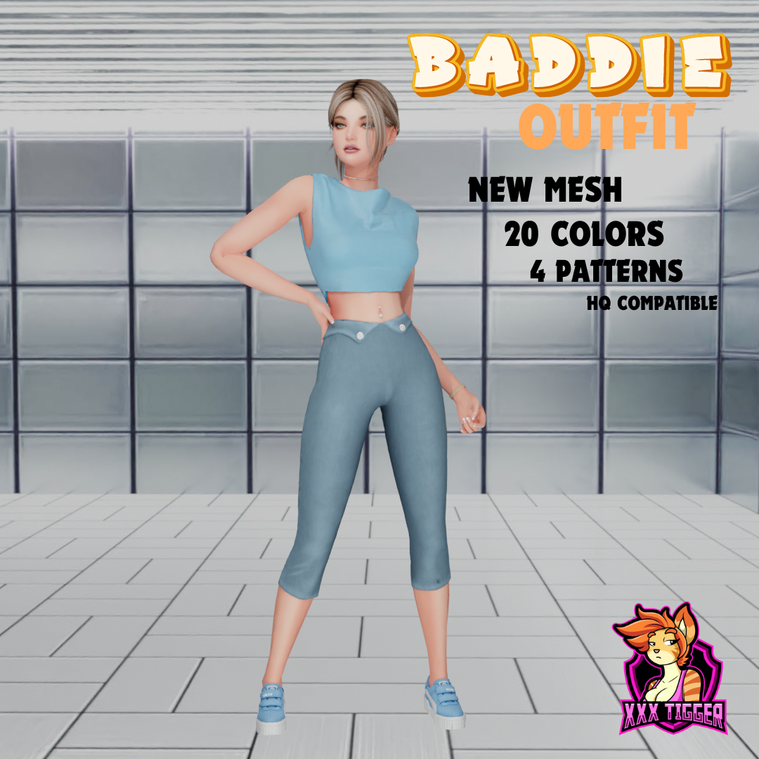 BADDIE OUTFIT (SET) - Gallery - The Sims 4 Create a Sim - CurseForge