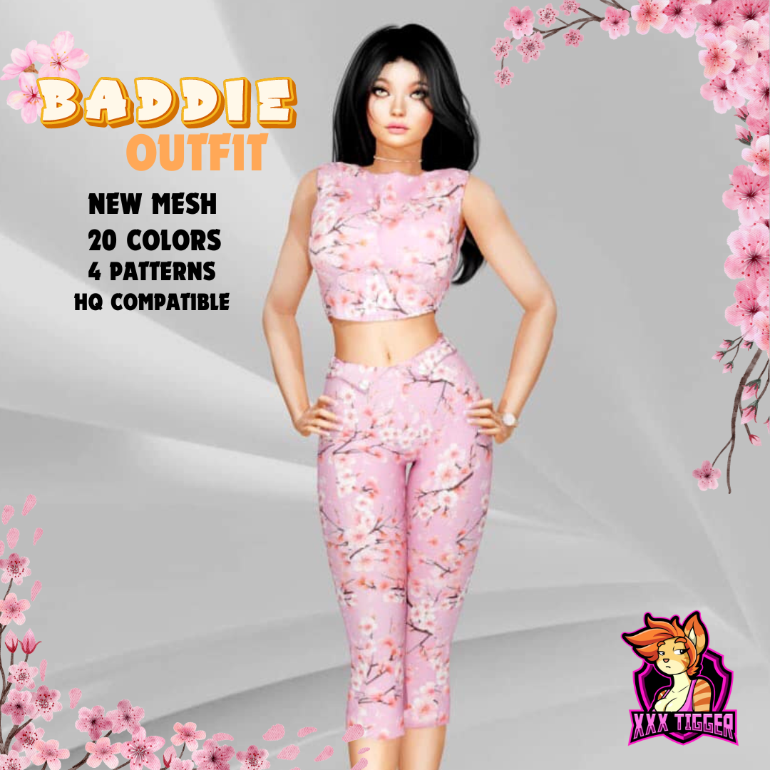 BADDIE OUTFIT (SET) - Gallery - The Sims 4 Create a Sim - CurseForge