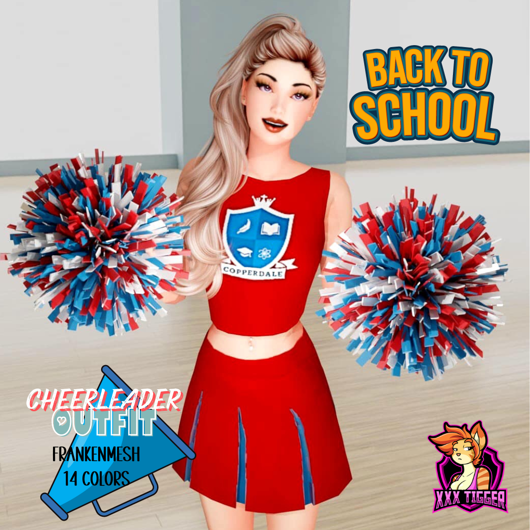 CHEERLEADER OUTFIT - Gallery - The Sims 4 Create a Sim - CurseForge