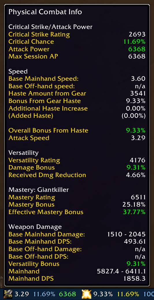 InfoPanel - ReInformed - World of Warcraft Addons - CurseForge