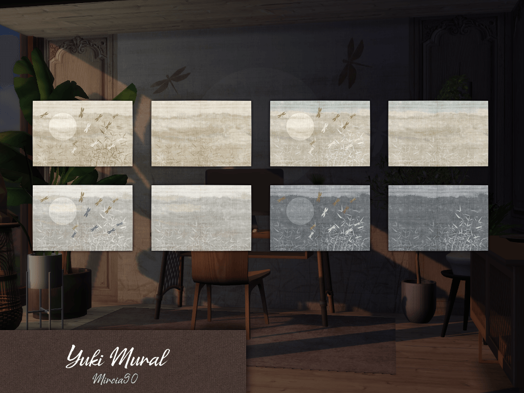 Yuki Mural - Gallery - The Sims 4 Build / Buy - CurseForge