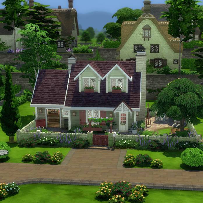 Charming Little Cottage - Gallery - The Sims 4 Rooms / Lots - CurseForge