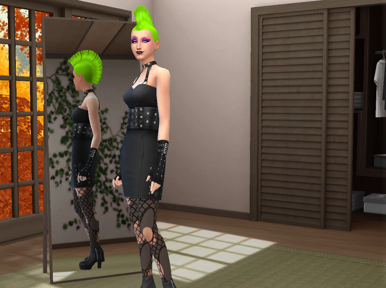 clothing cv 378 punk hair ( base game compatible ) - Gallery - The Sims ...
