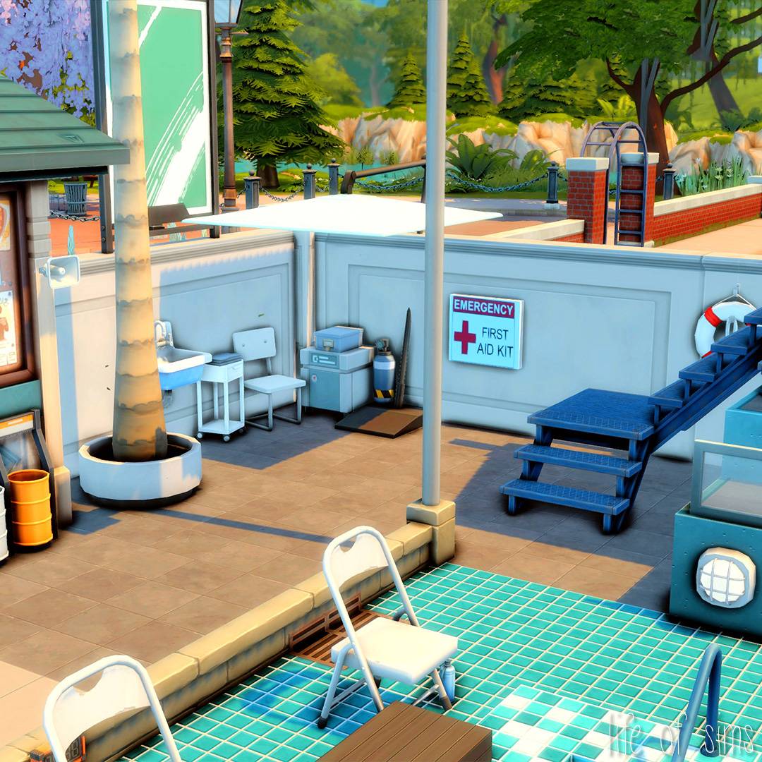 OLYMPIC SWIMMING ARENA 🏊 - Gallery - The Sims 4 Rooms / Lots - CurseForge