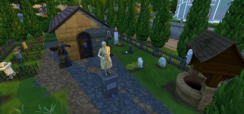 Cemetary - Gallery - The Sims 4 Rooms / Lots - CurseForge