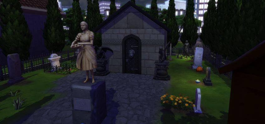 Cemetary - Gallery - The Sims 4 Rooms / Lots - CurseForge