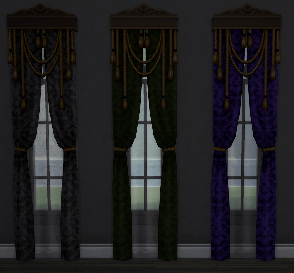 Nightmare Curtains - Gallery - The Sims 4 Build / Buy - CurseForge
