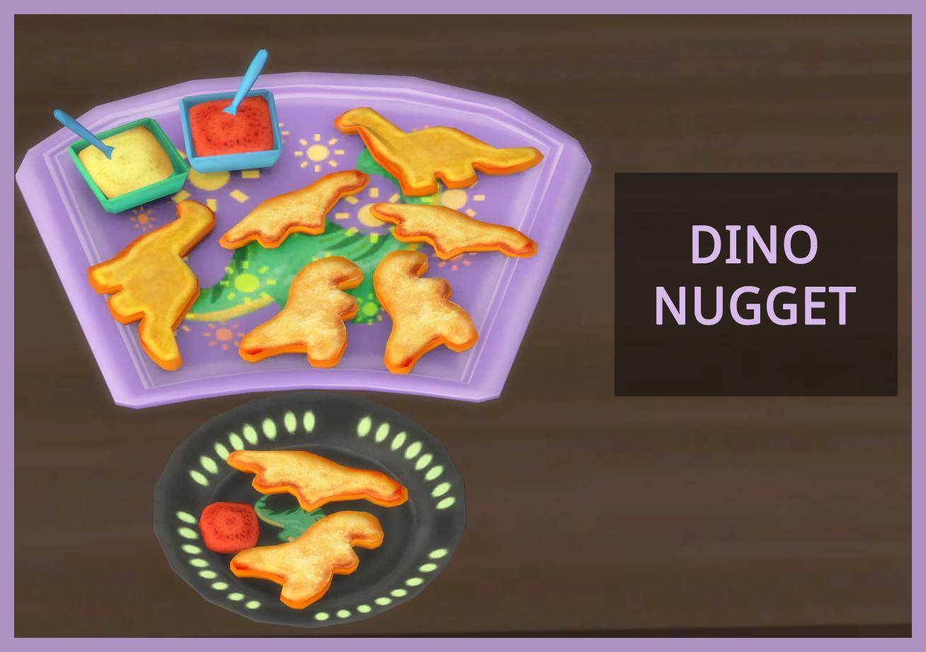 Dino Nugget - Gallery - The Sims 4 Mods - CurseForge