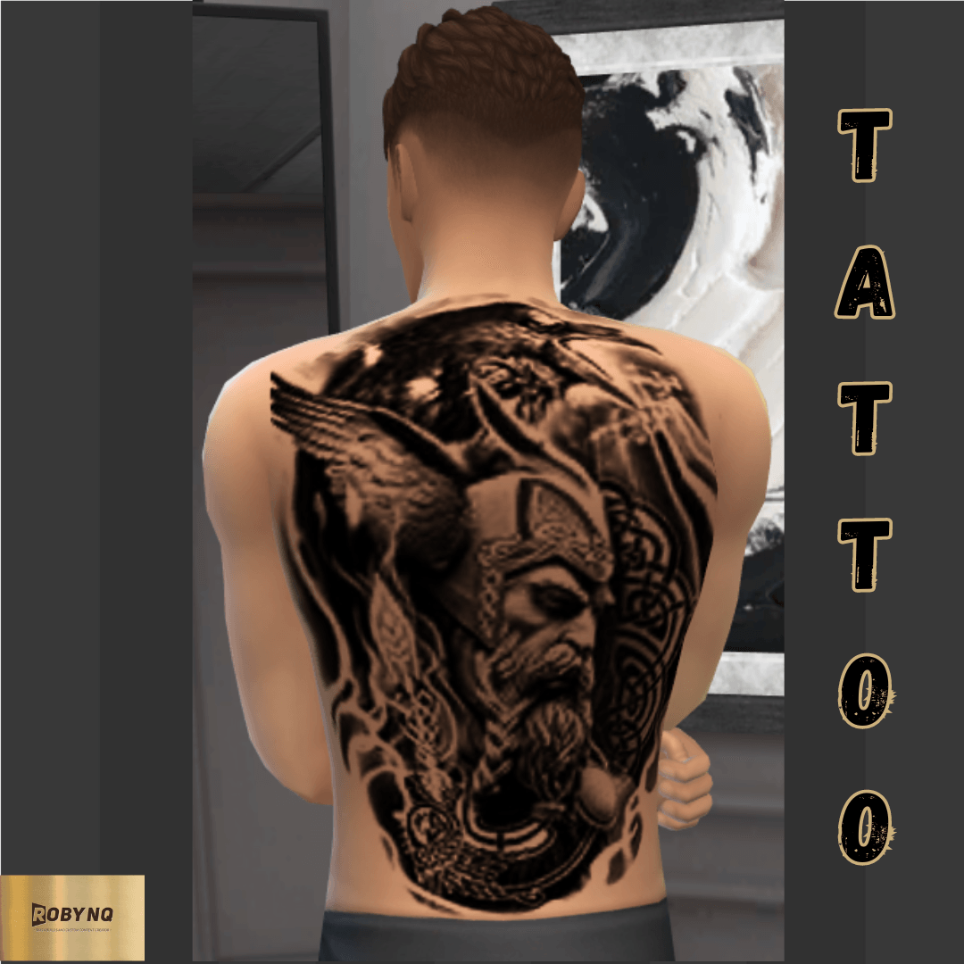 Robynq Tattoo RL802- Basegame compatible - The Sims 4 Create a Sim ...