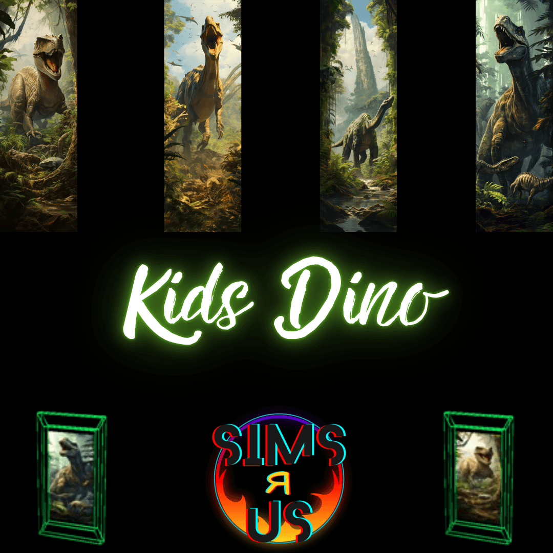 Kids Dino Photos - Gallery - The Sims 4 Build / Buy - CurseForge