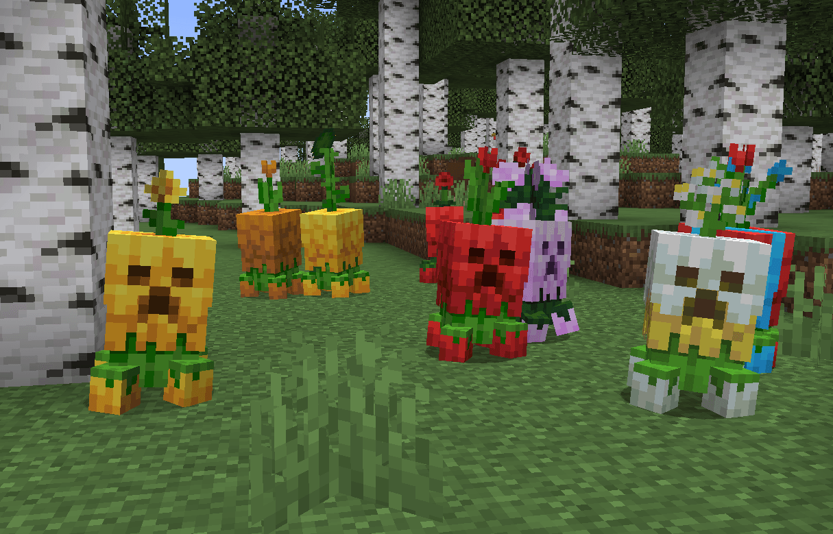 Floral Creeper - Minecraft Resource Packs - CurseForge