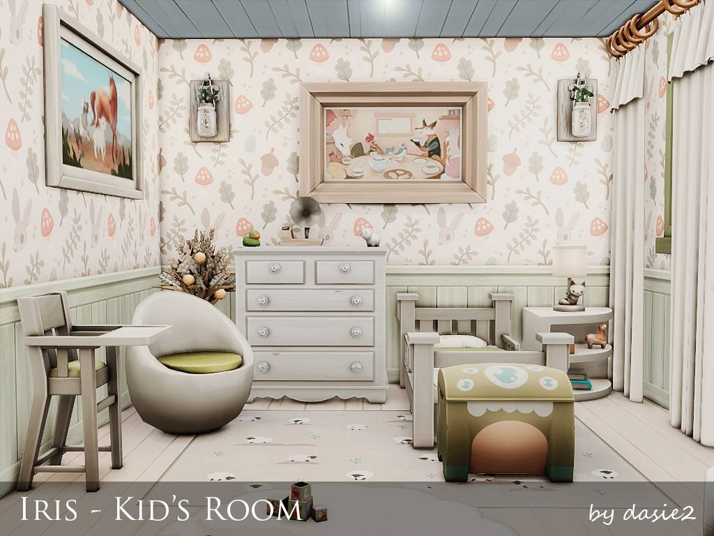 Iris - Kid's Room - The Sims 4 Rooms / Lots - CurseForge