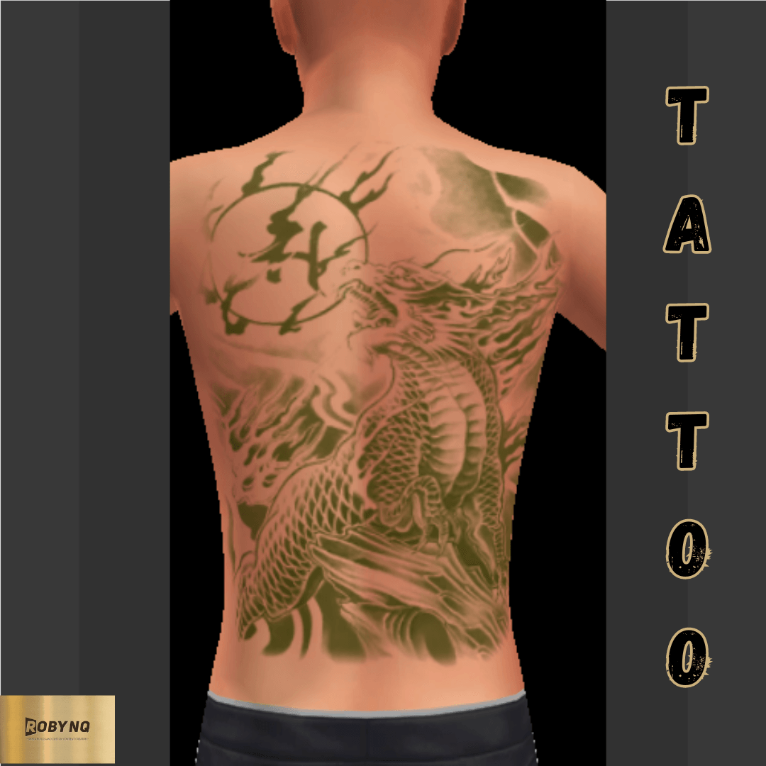 Robynq Tattoo RL736 - Basegame compatible - The Sims 4 Create a Sim ...