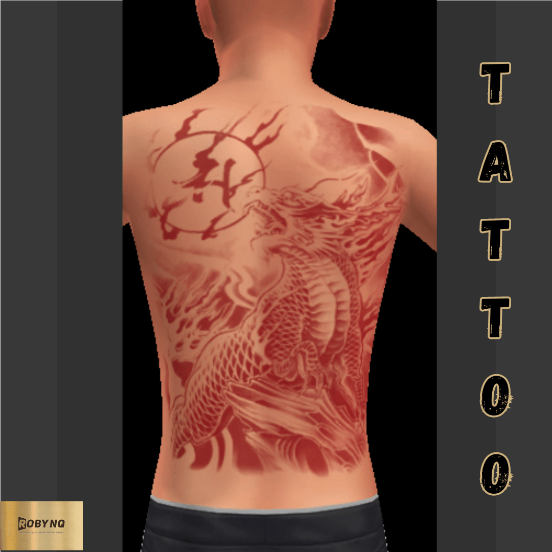 Robynq Tattoo RL736 - Basegame compatible - The Sims 4 Create a Sim ...