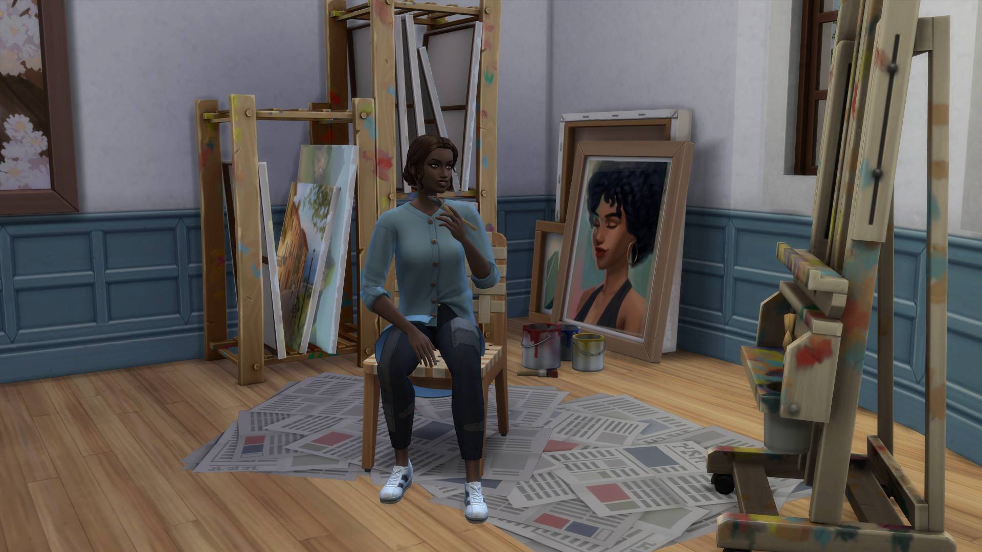 Artist Posepack - Gallery - The Sims 4 Mods - CurseForge