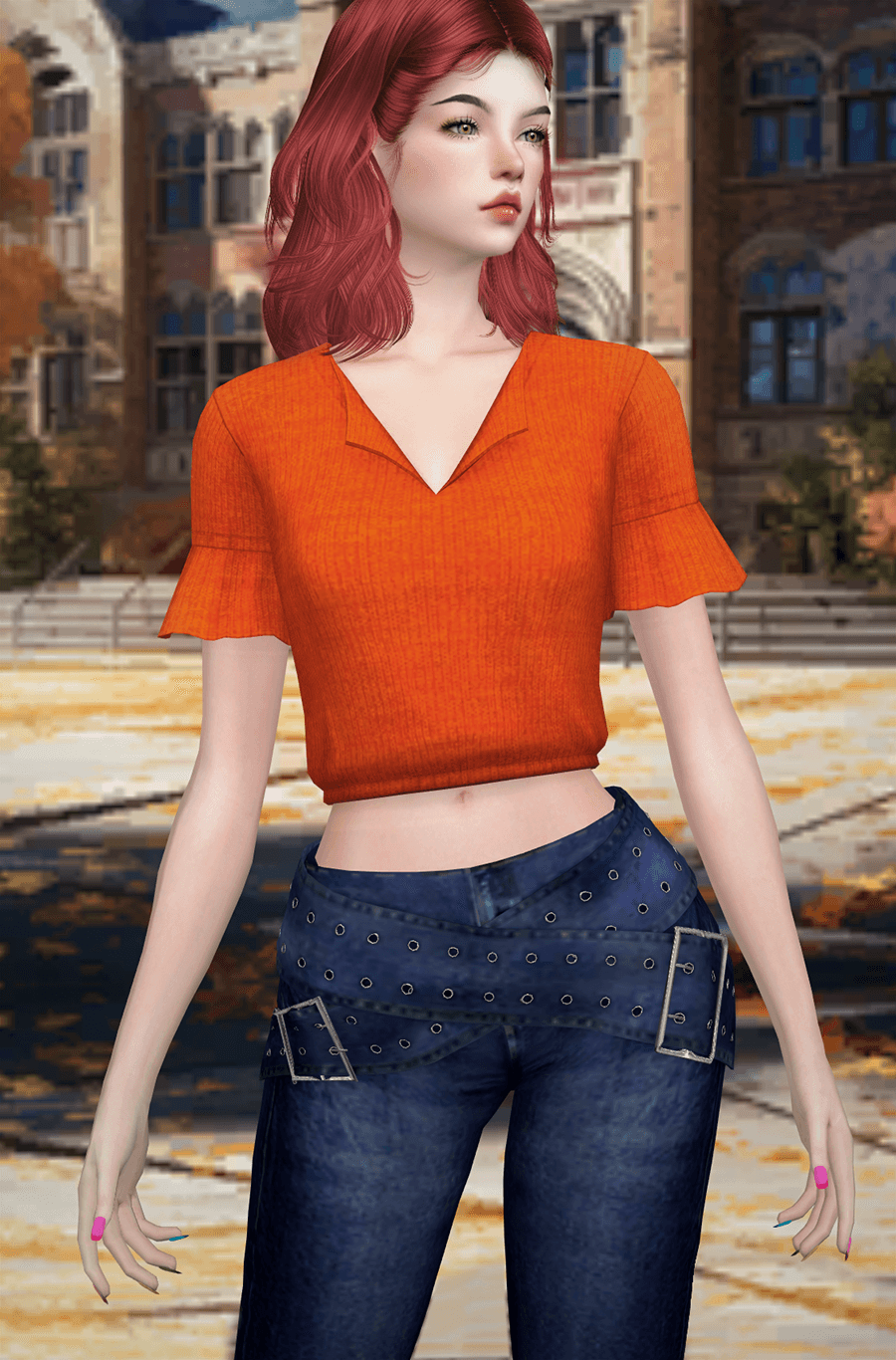 Blouse Puff Fall - Gallery - The Sims 4 Create a Sim - CurseForge