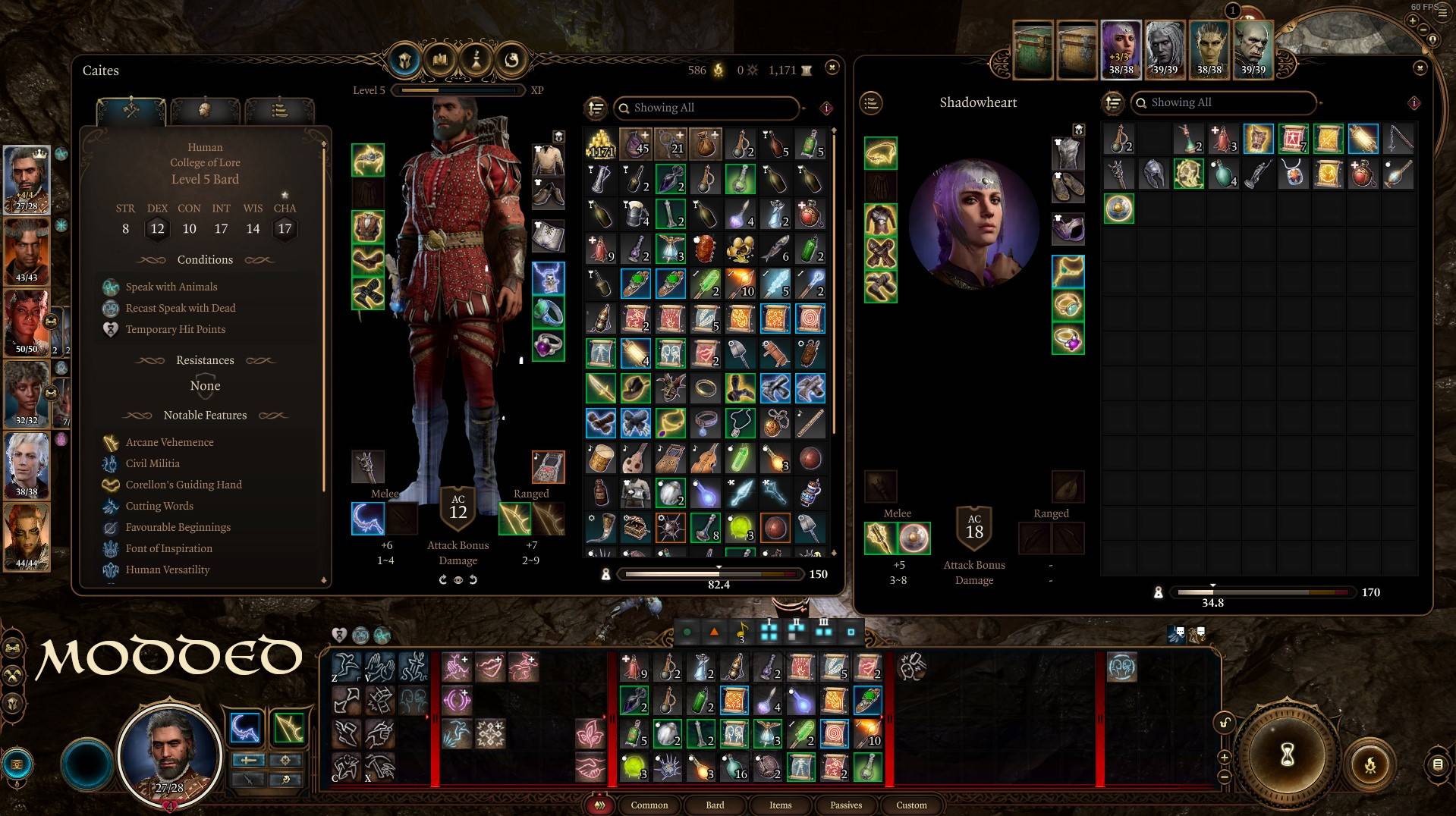 Companions Panel and Camp Chest Everywhere - Gallery - Baldur's Gate 3 ...