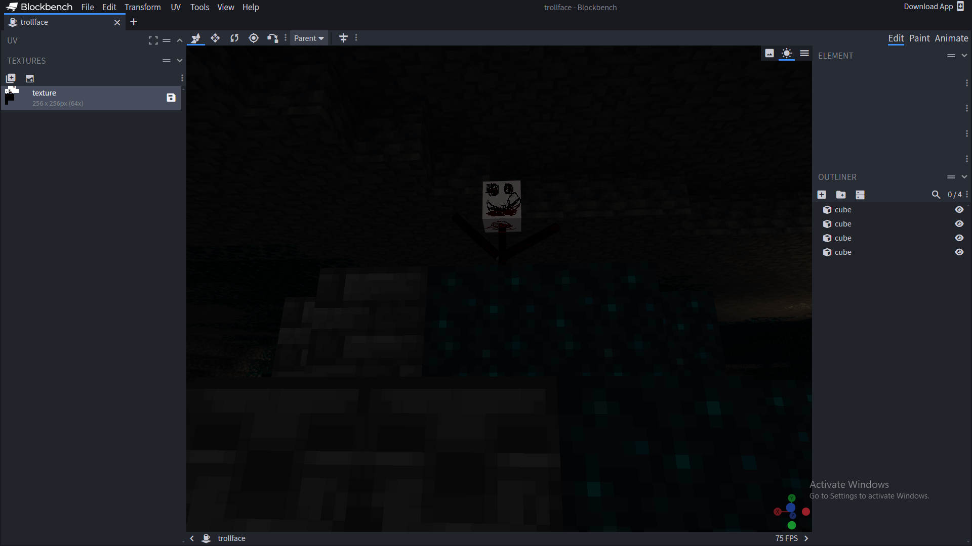 NO LEG MON (dweller) (scary) (horror) (CHASER) - Gallery - Minecraft ...