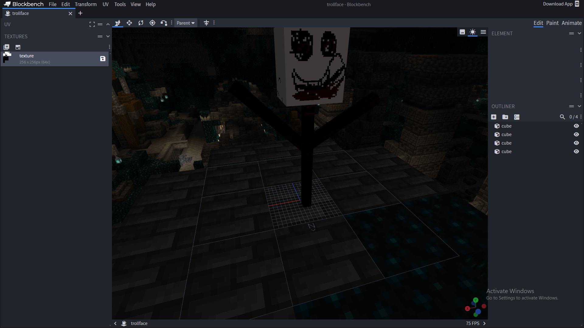 NO LEG MON (dweller) (scary) (horror) (CHASER) - Gallery - Minecraft ...