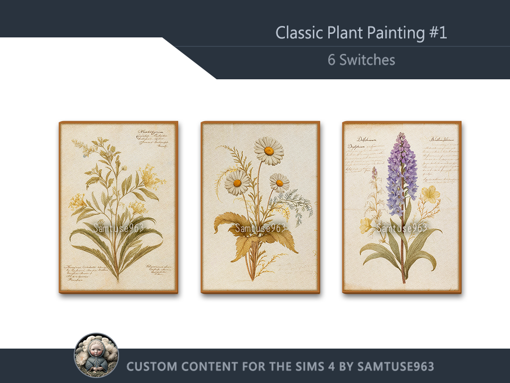 Classic Plant Painting #1 Sellable Extra A Samtuse963 - Gallery - The ...
