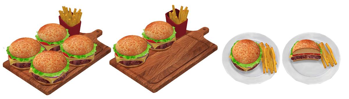 Homemade burgers - The Sims 4 Mods - CurseForge