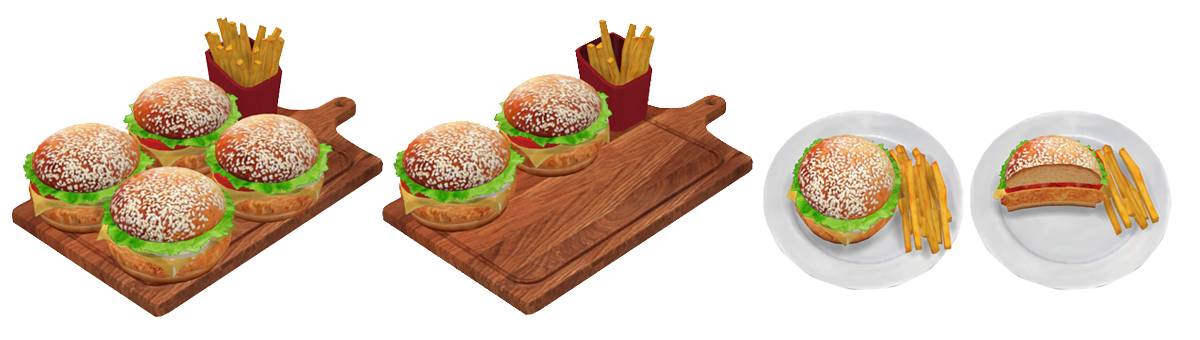 Homemade burgers - The Sims 4 Mods - CurseForge