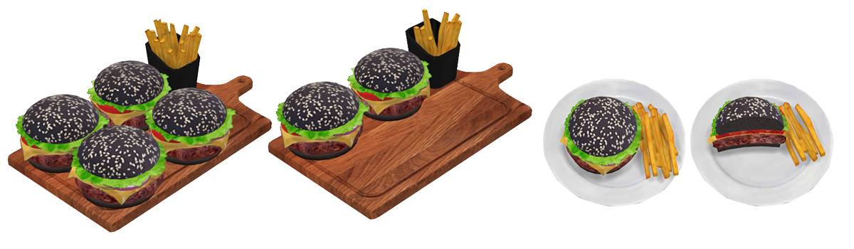 Homemade burgers - The Sims 4 Mods - CurseForge