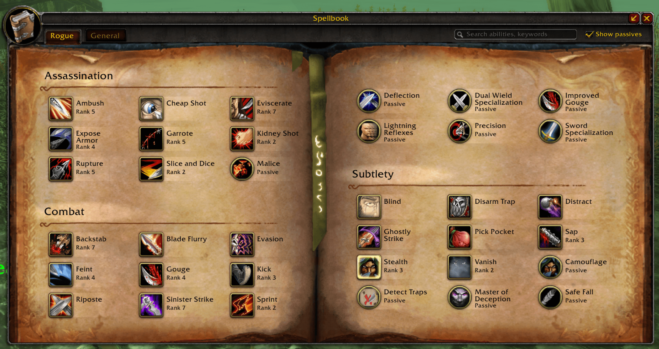 Modern Spellbook for Vanilla (Wide) - World of Warcraft Addons - CurseForge