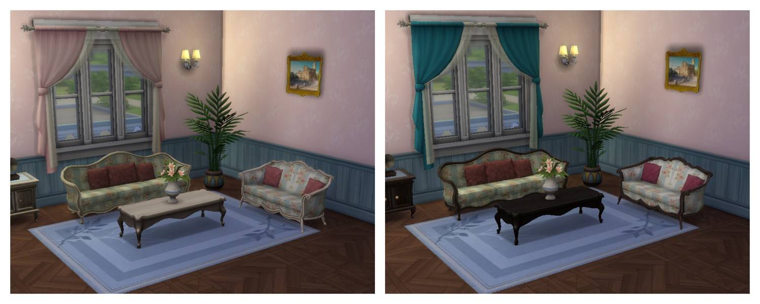 Salon Cozofa//Recolor Rococo//Basegame - Gallery - The Sims 4 Build ...