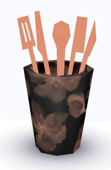 Rose Glitter Knife set/Kitchen untesils - Gallery - The Sims 4 Build ...