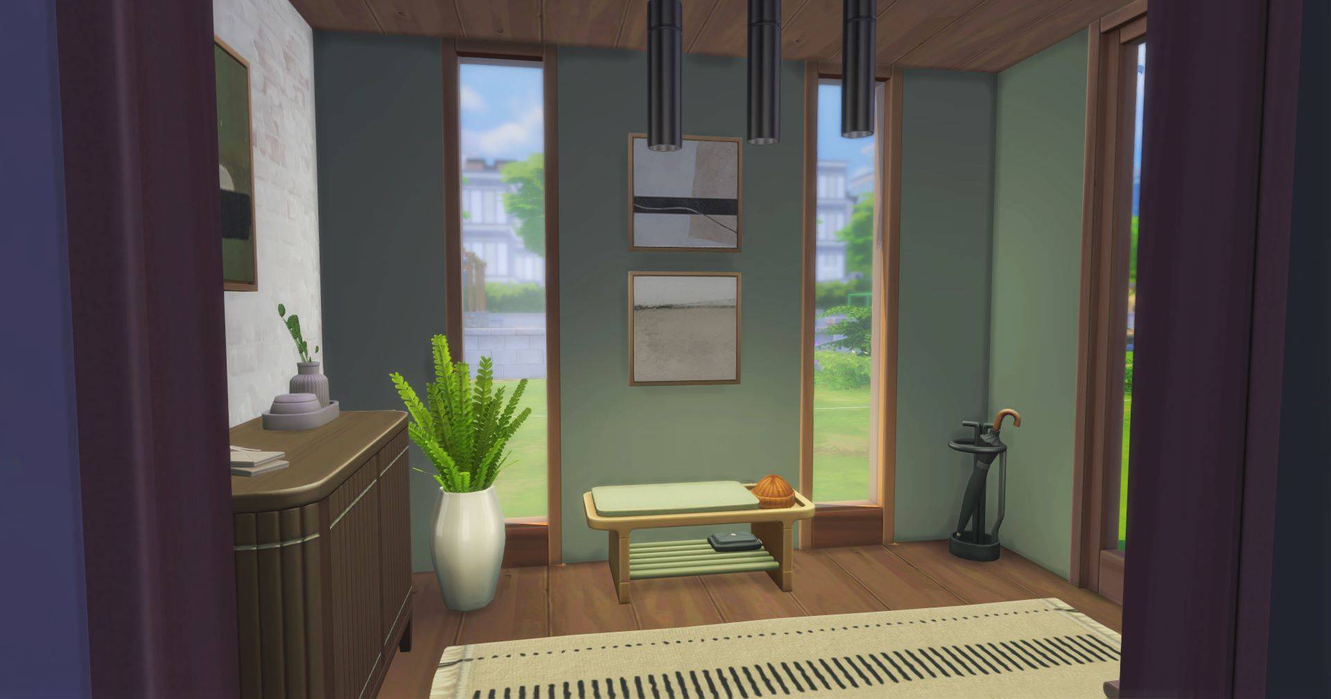 Green Entrance - The Sims 4 Rooms / Lots - CurseForge