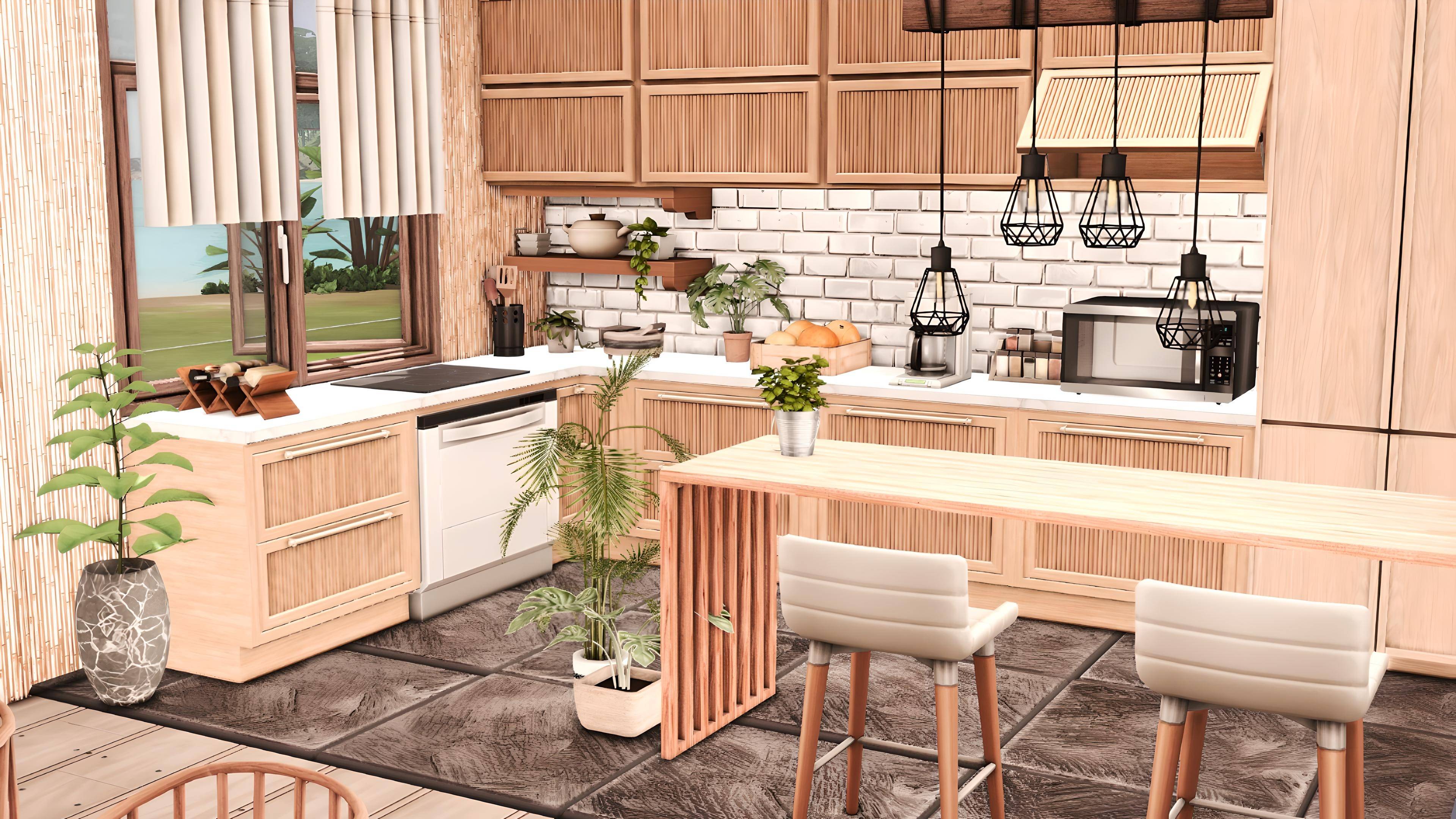 Bavira Kitchen And Dining - Gallery - The Sims 4 Rooms / Lots - CurseForge