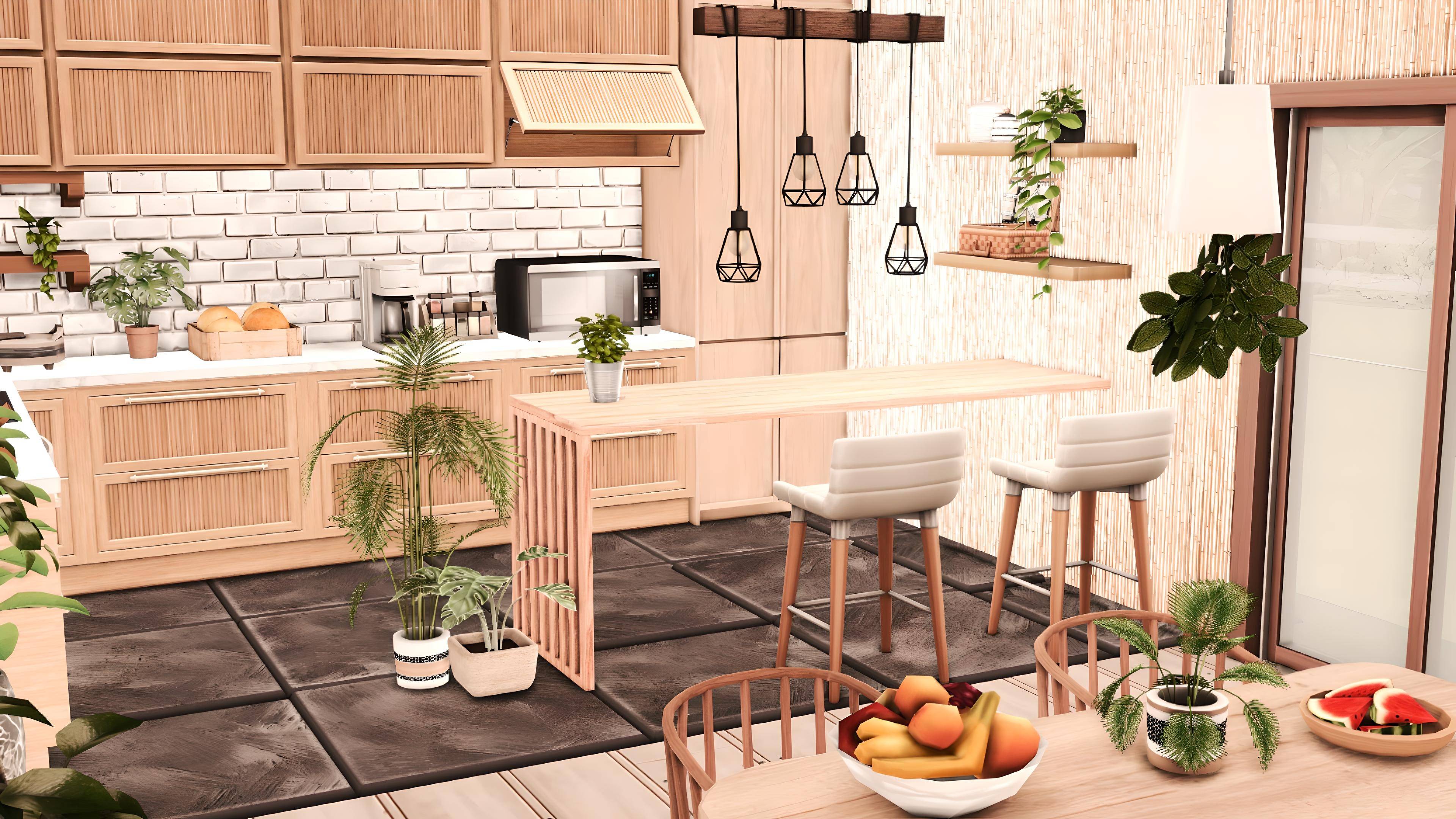 Bavira Kitchen And Dining - Gallery - The Sims 4 Rooms / Lots - CurseForge