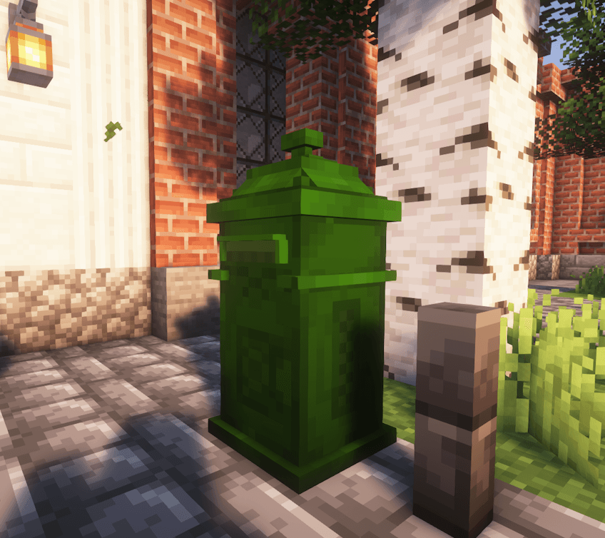 Green Post Box for Mighty Mail - Gallery - Minecraft Resource Packs ...