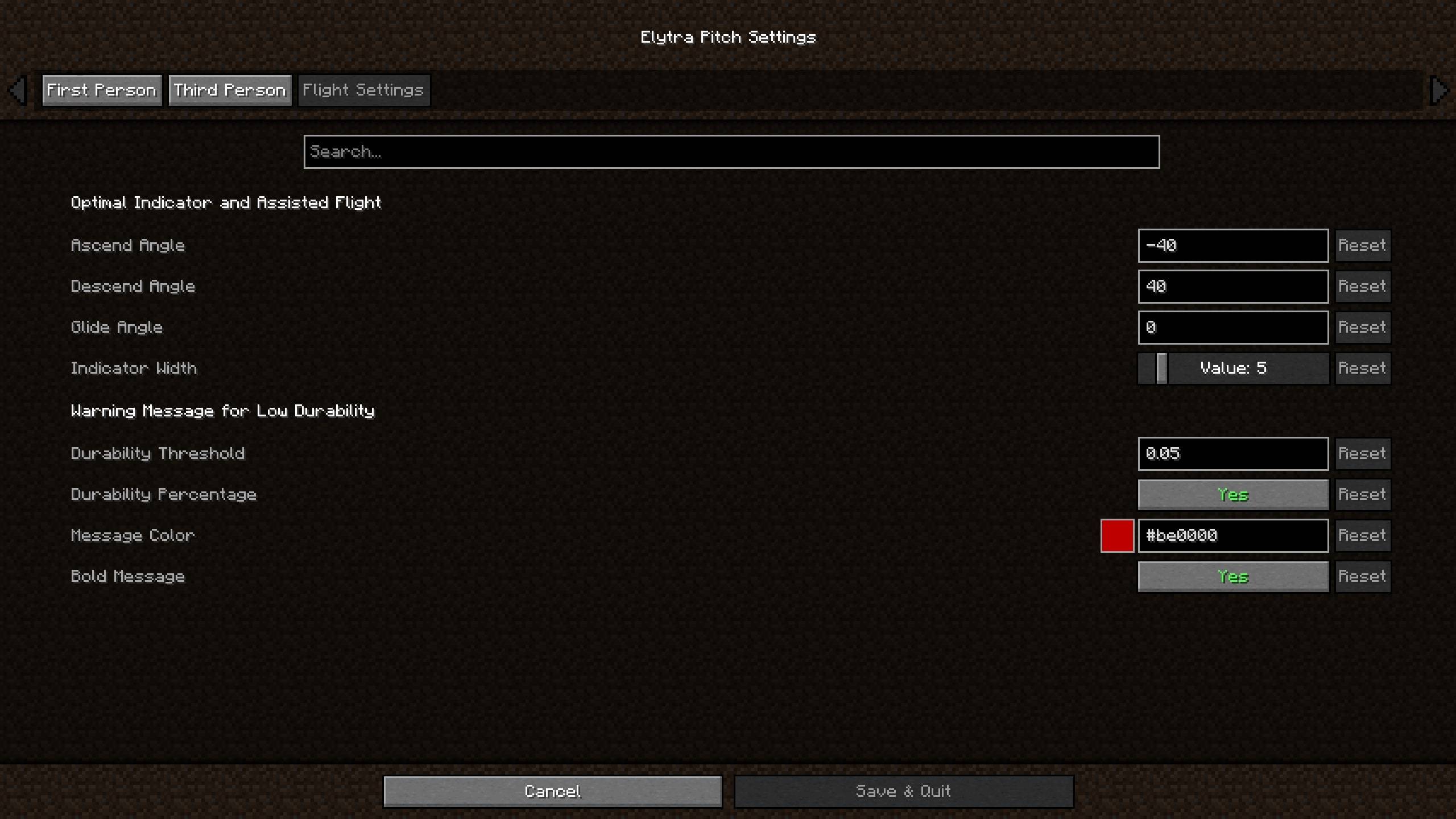 Elytra Pitch - Gallery - Minecraft Mods - CurseForge