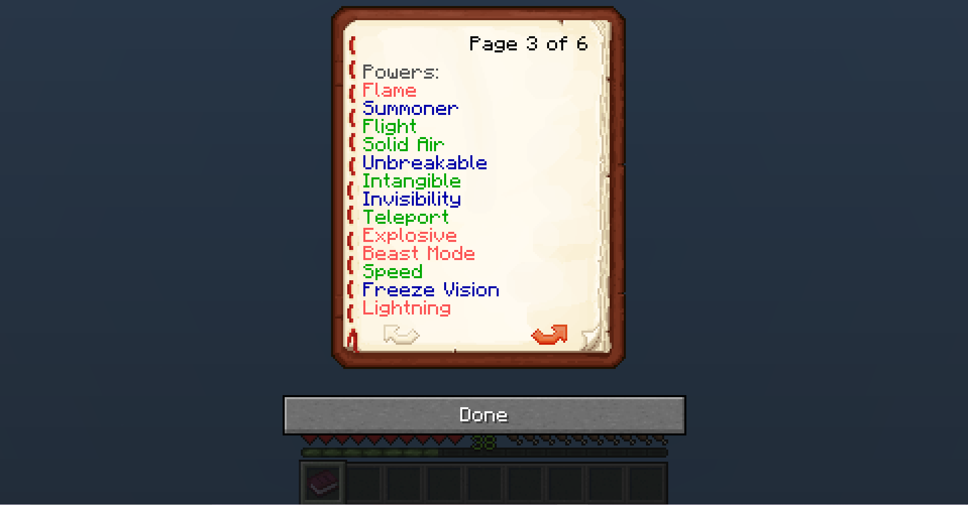 Powers (Super powers) - Gallery - Minecraft Data Packs - CurseForge