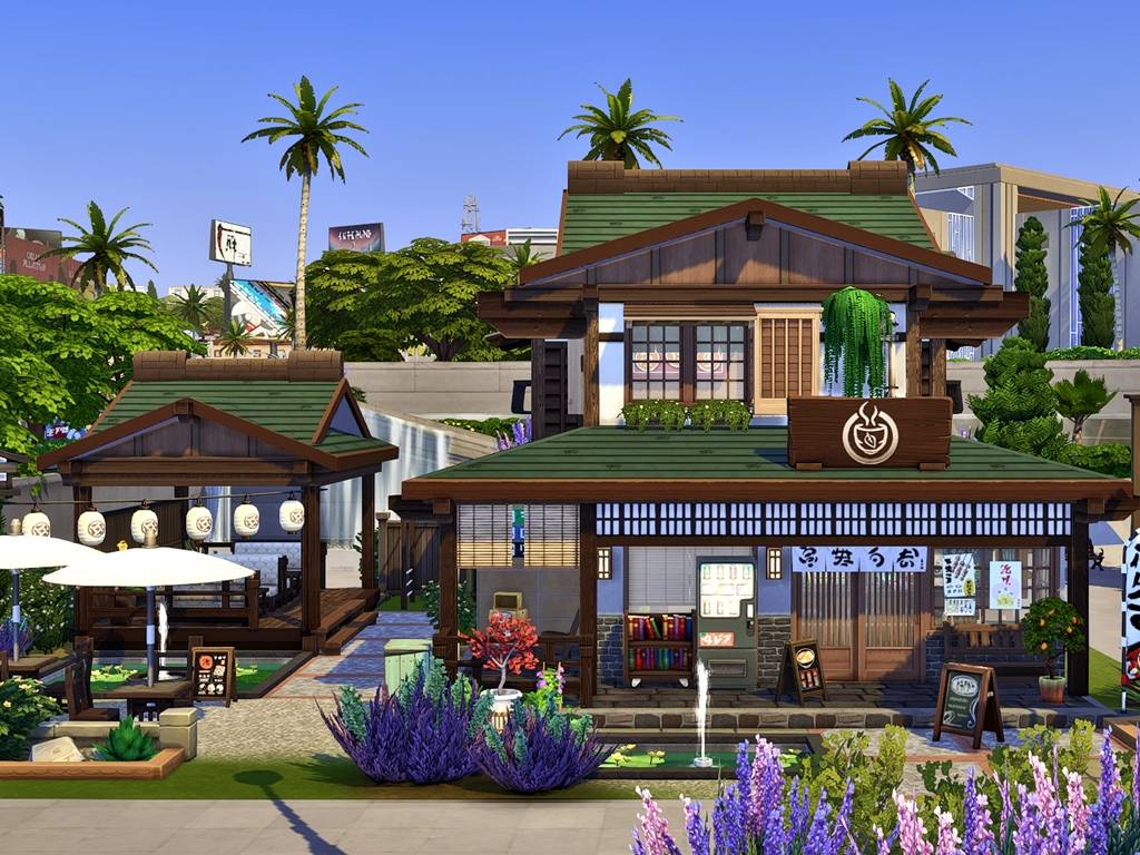 Japanese Restaurant - Gallery - The Sims 4 Rooms / Lots - CurseForge