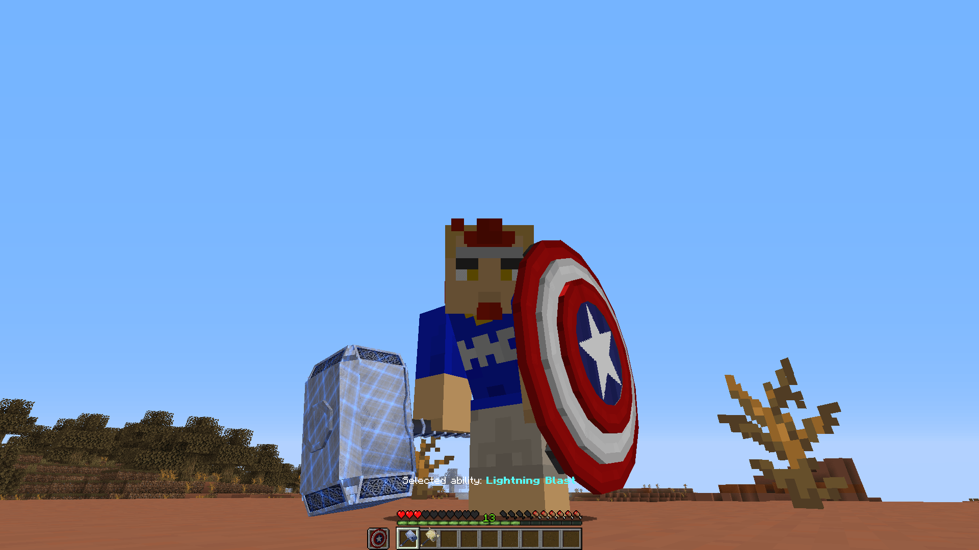Mjolnir & Captain America's Shield - Gallery - Minecraft Data Packs ...