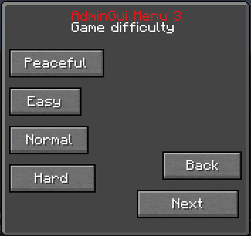 AdminGui - Minecraft Mods - CurseForge