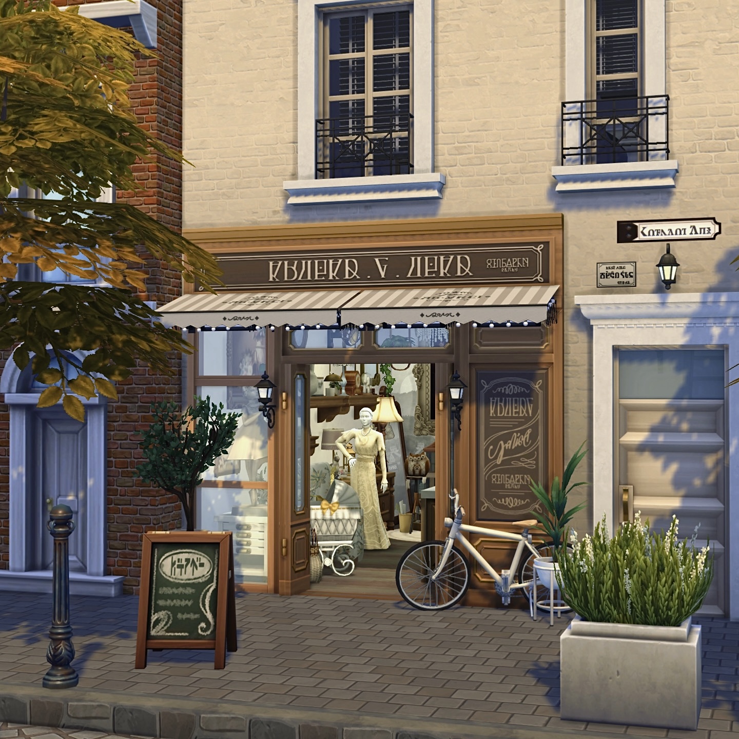 Antique Shop & Apartment | No CC - Gallery - The Sims 4 Rooms / Lots ...