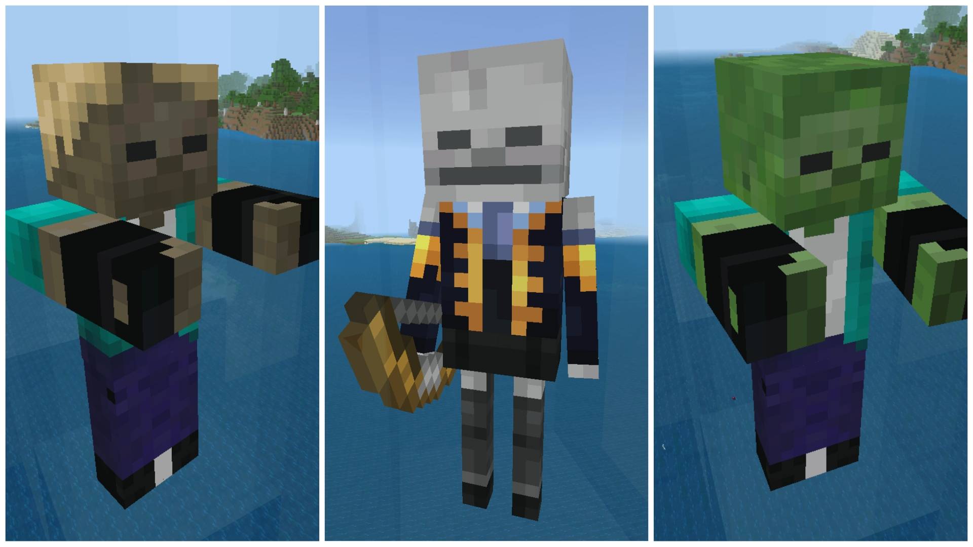 OutFitted Mobs Texture Pack | Dressed up Mob skins! - Gallery ...