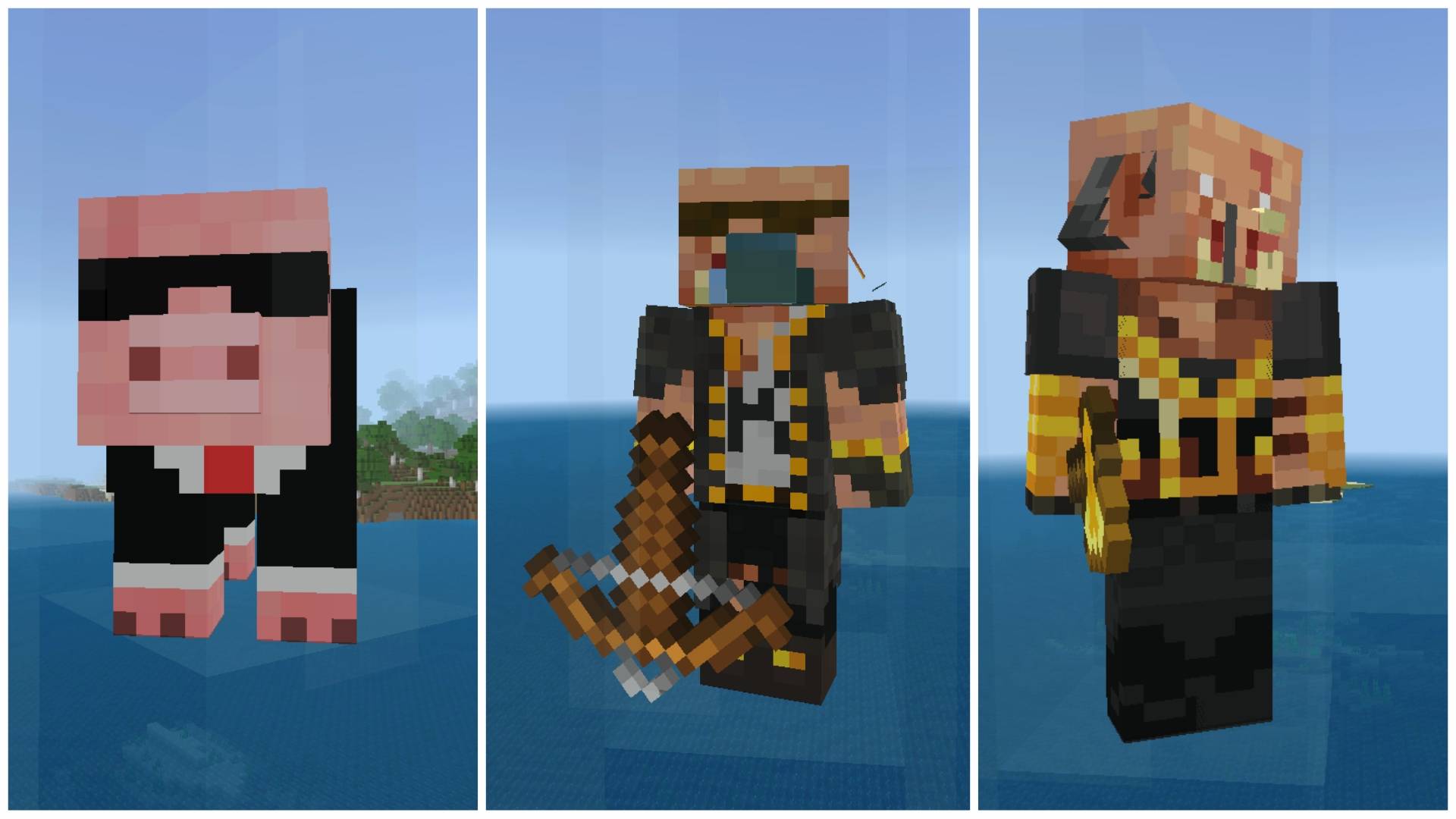 OutFitted Mobs Texture Pack | Dressed up Mob skins! - Gallery ...