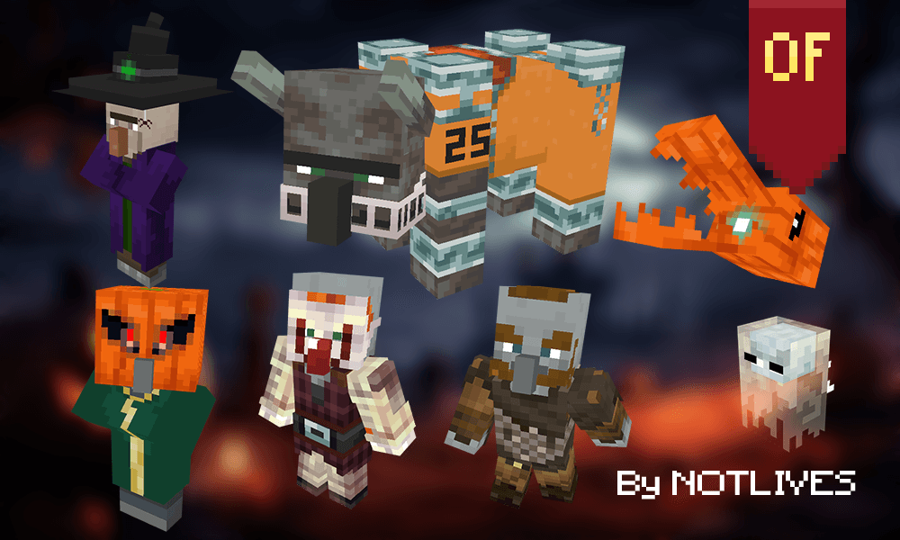 NOTLIVES's Spooky Raid - Minecraft Resource Packs - CurseForge