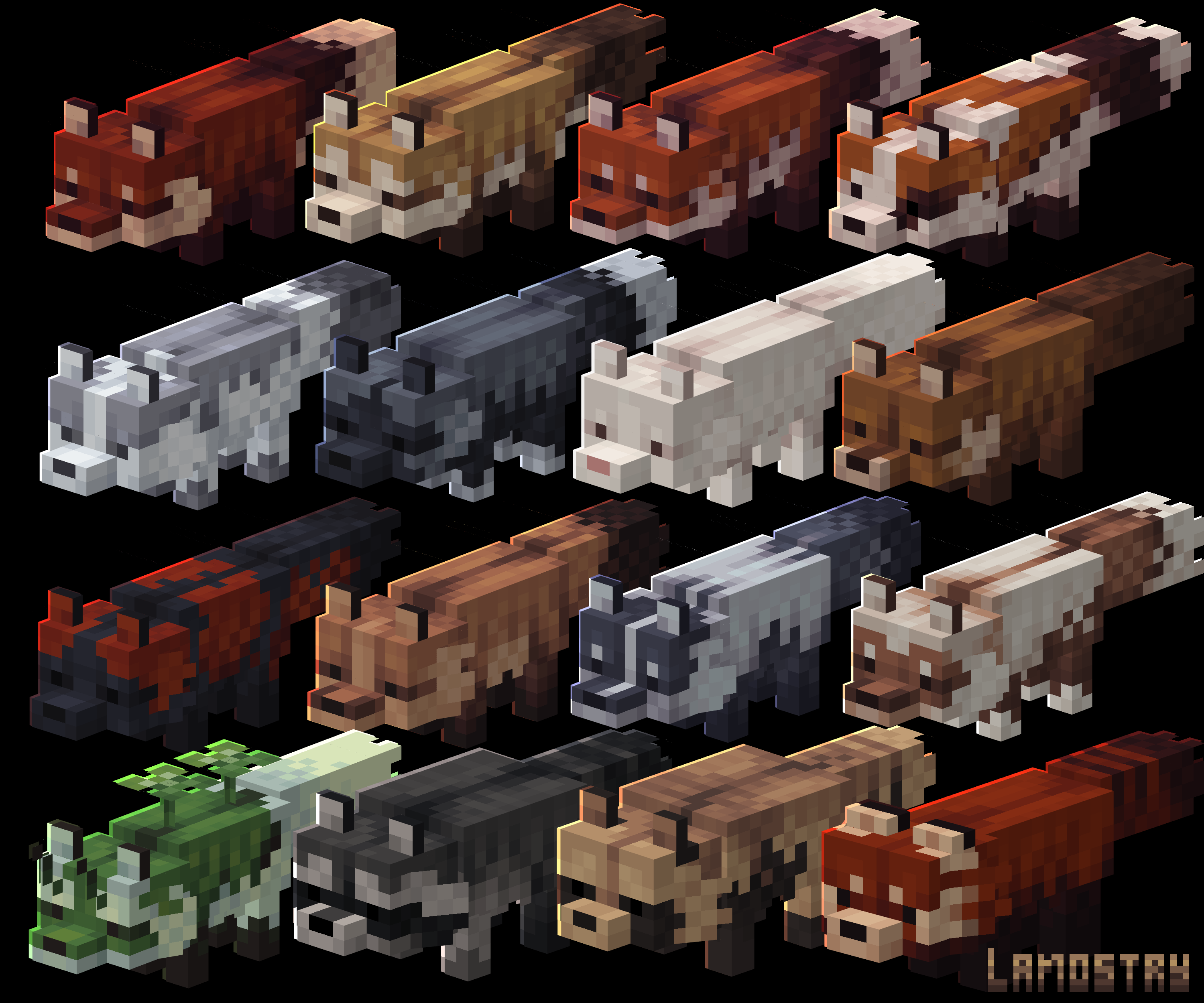 Lanostry's foxes bedrock - Gallery - Minecraft Bedrock Texture Packs ...