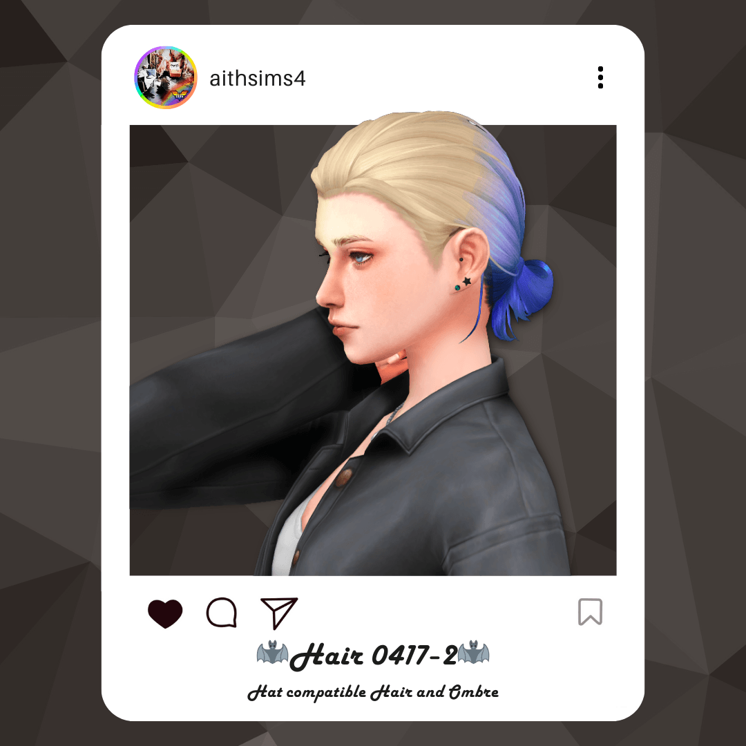 Hair 0417-2 set - The Sims 4 Create a Sim - CurseForge