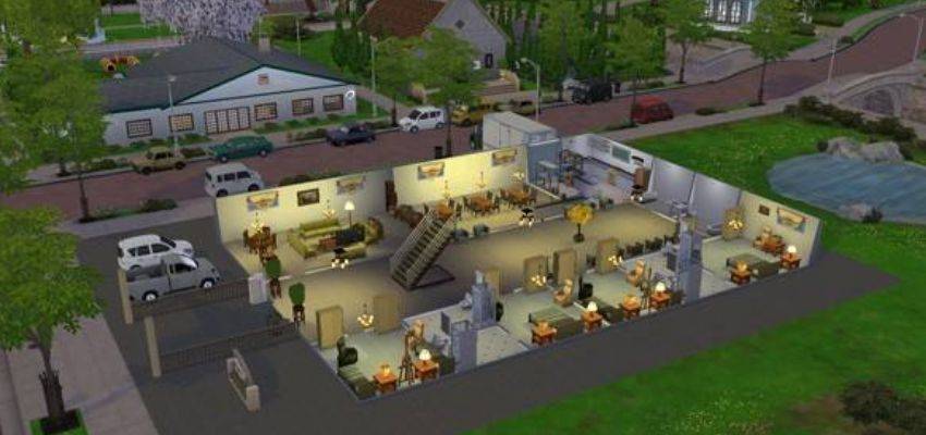 Old people's home - Gallery - The Sims 4 Rooms / Lots - CurseForge