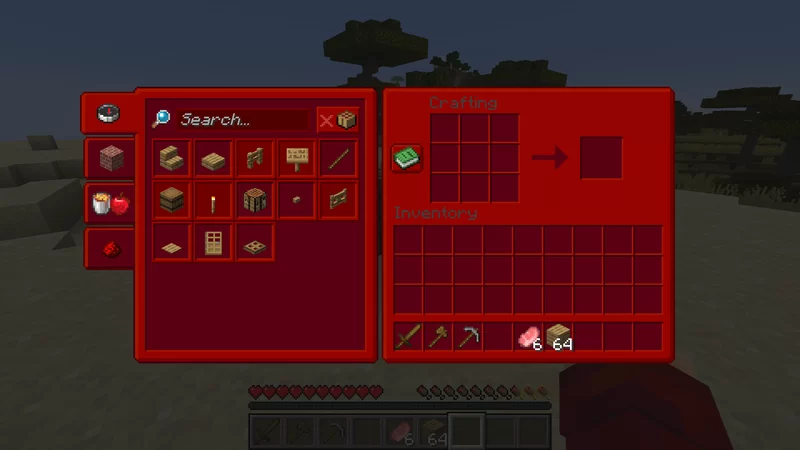 Ruby Red Gui and Hud - Gallery - Minecraft Resource Packs - CurseForge