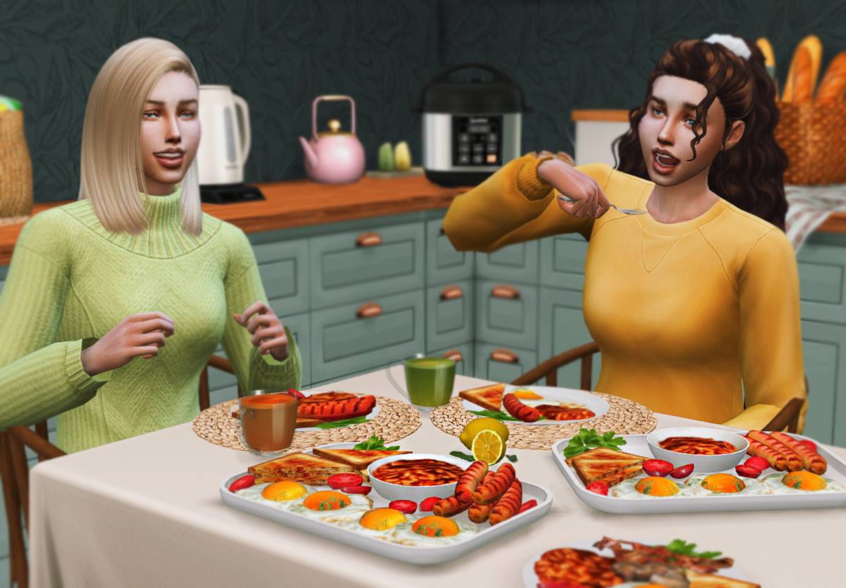 English Breakfasts - Gallery - The Sims 4 Mods - CurseForge