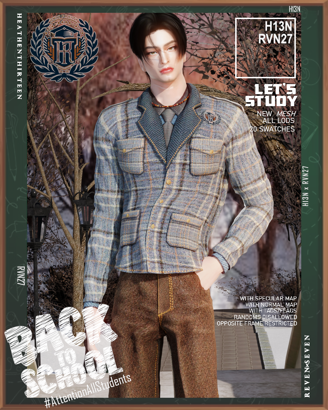 Fine Contrast Stitch Pocket Necktie Jacket Winter School Uniform ...